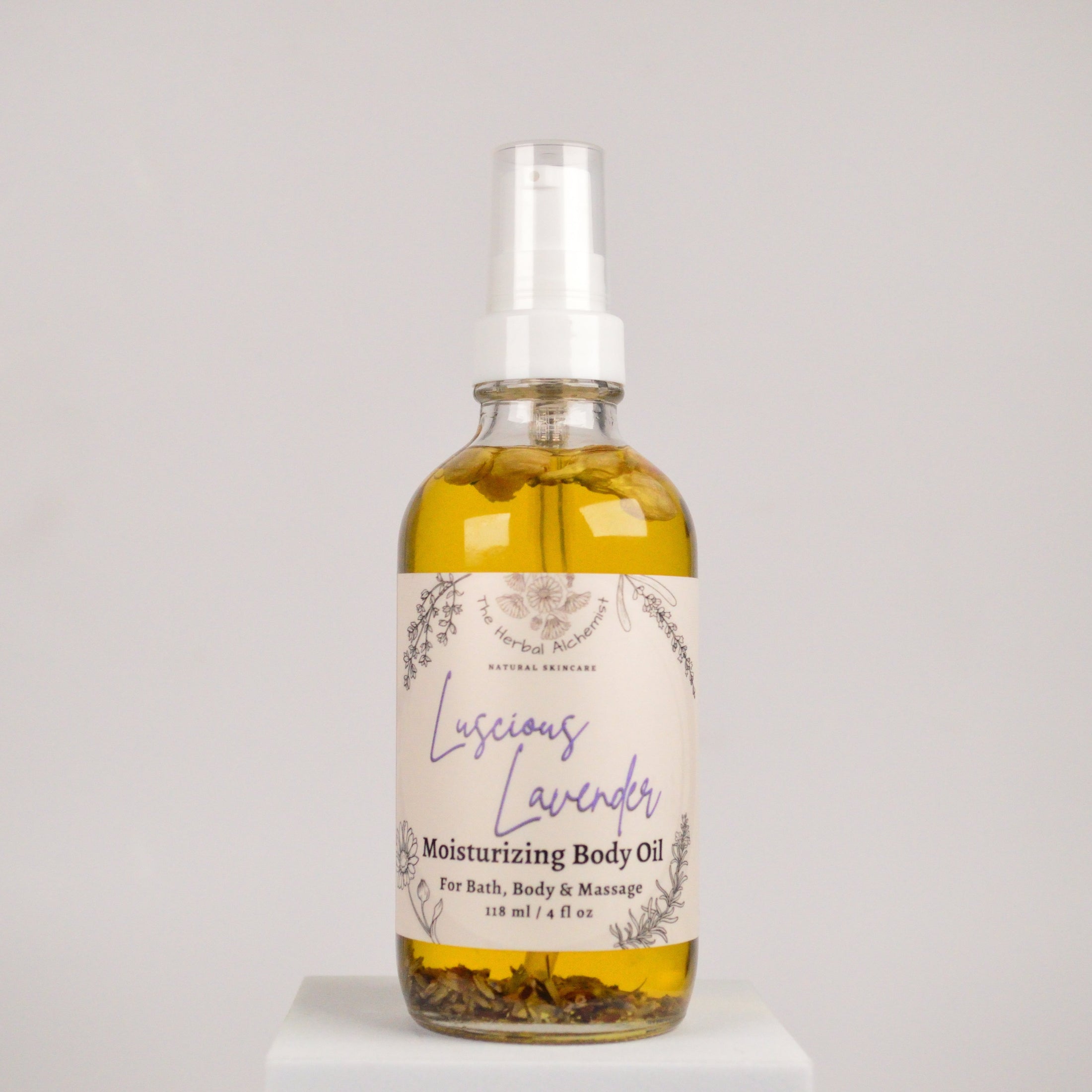 Luscious Lavender Body Oils - Bath, Body & Sensual Massage – The Herbal ...